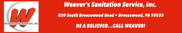 HOURS OF OPERATION – Weavers Sanitation Service